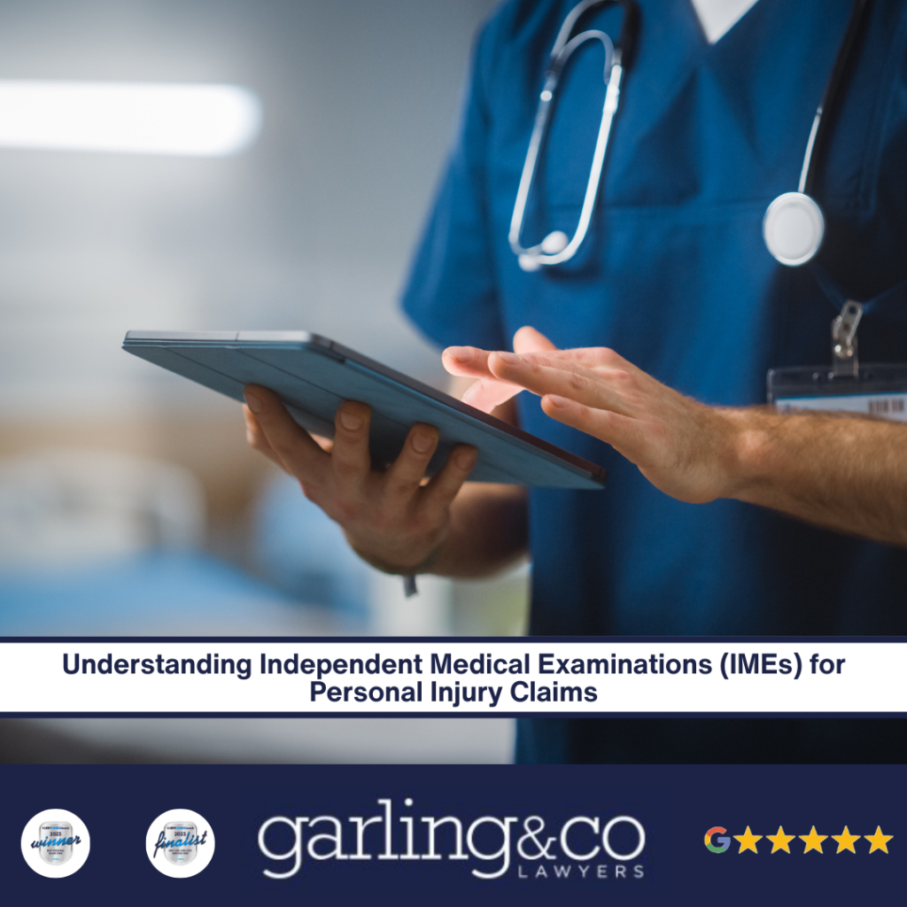 Independent Medical Examinations (IMEs) for Personal Injury Claims Guide